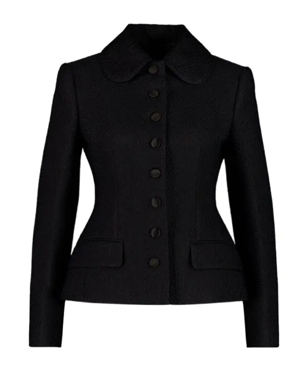 Dolce & Gabbana Button-down Wool Jacket