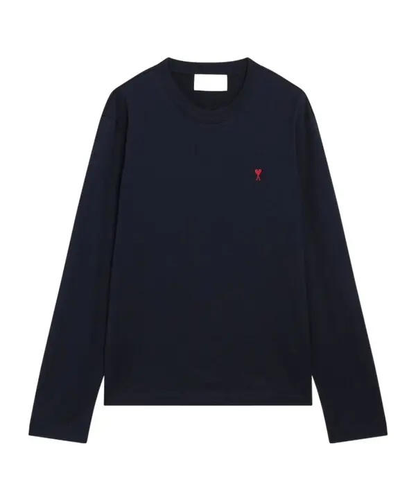 AMI Paris Long-sleeve T-shirt - Black