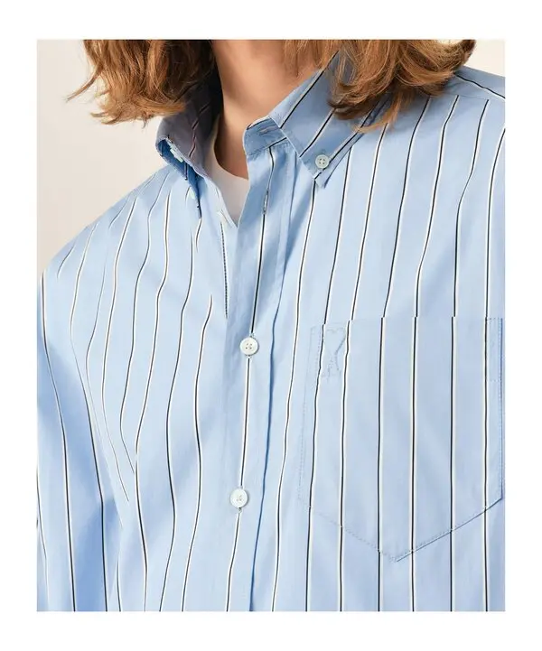 AMI Paris Striped Shirt