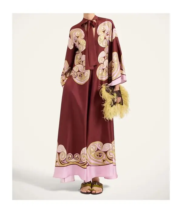 La DoubleJ Magnifico Swirl-print Dress