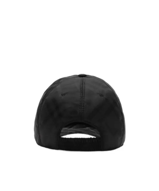 Burberry Check Nylon Baseball Cap