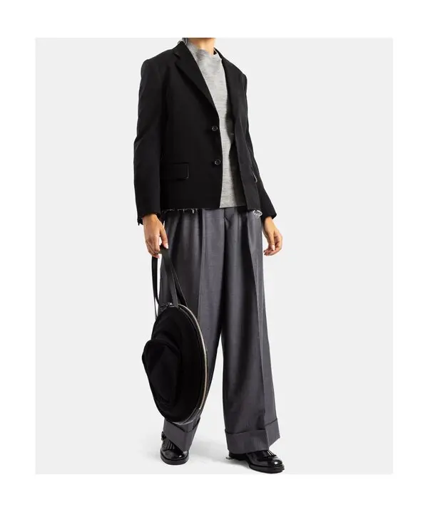 Comme Des Garçons Single-breasted Tailored Blazer