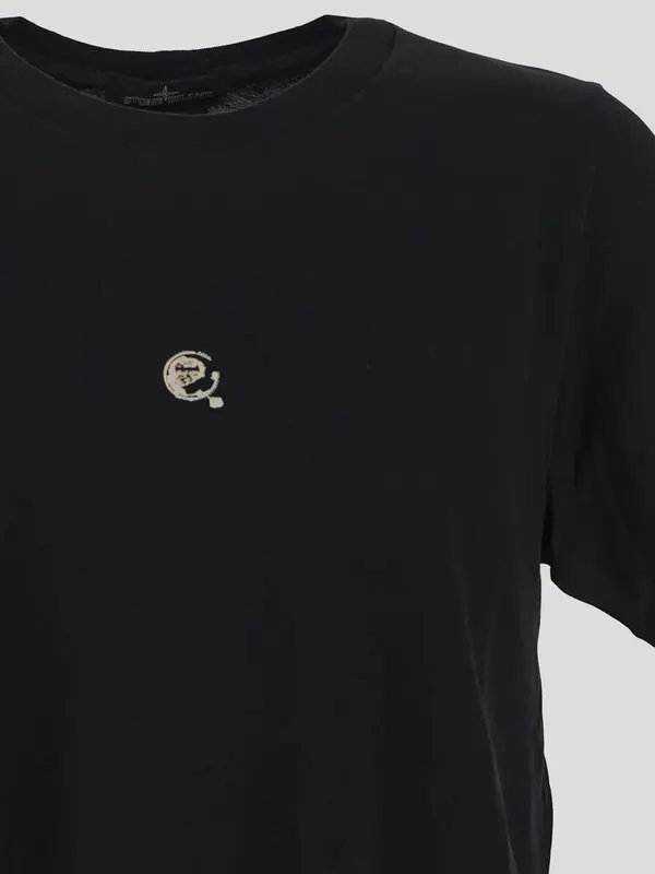 Stone Island Logo-print Crew-neck T-shirt