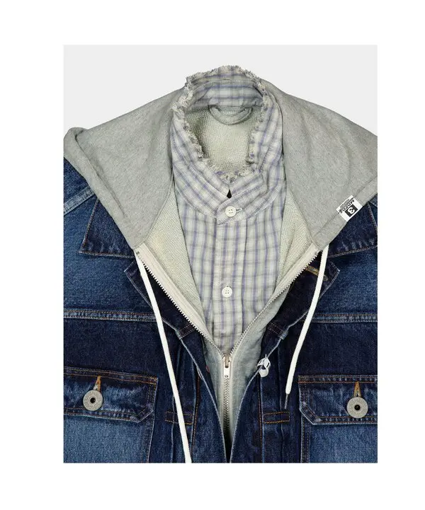 Mihara Yasuhiro Three-layer Denim Jacket