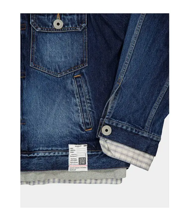 Mihara Yasuhiro Three-layer Denim Jacket