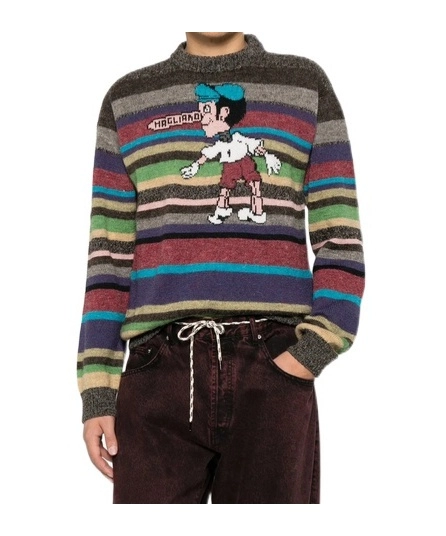 MAGLIANO Long-sleeved Crew-neck Shirt