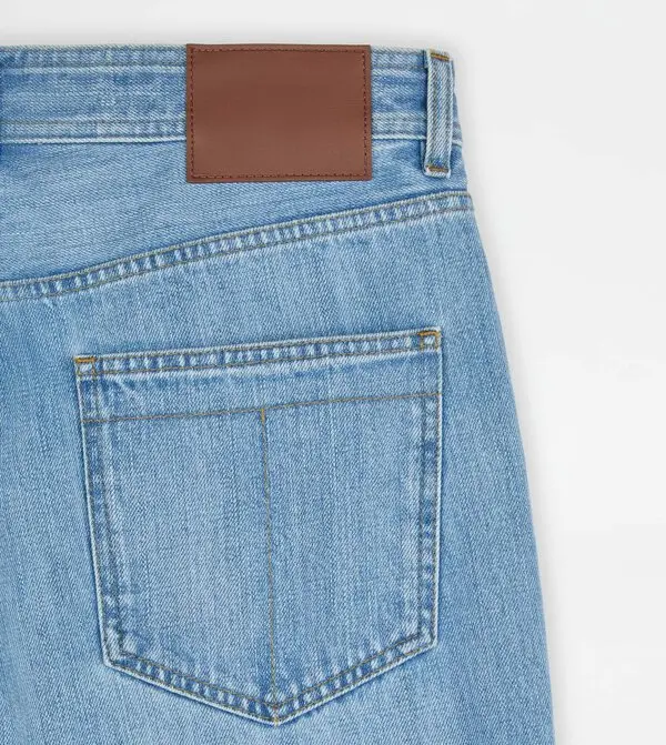 TOD'S Jeans 5 Poches En Coton
