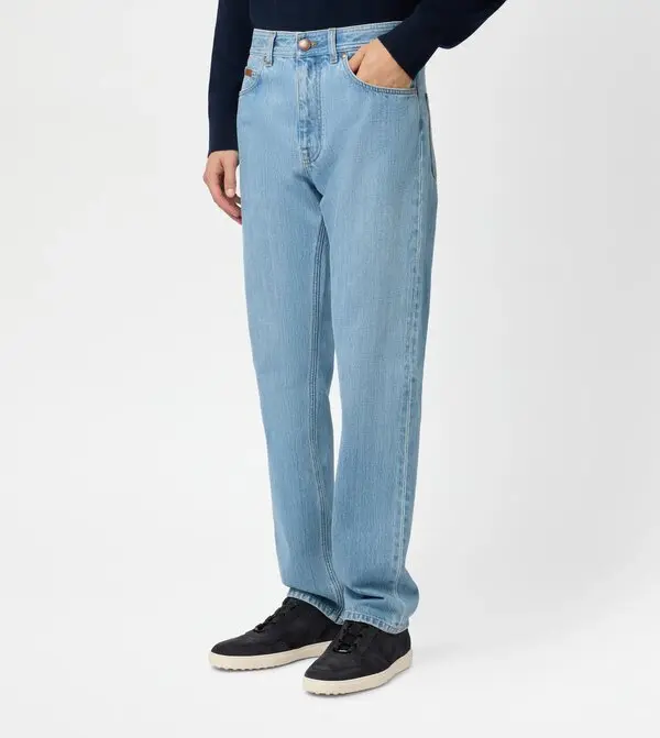 TOD'S Jeans 5 Poches En Coton