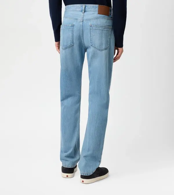 TOD'S Jeans 5 Poches En Coton