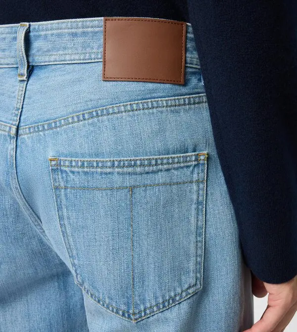 TOD'S Jeans 5 Poches En Coton