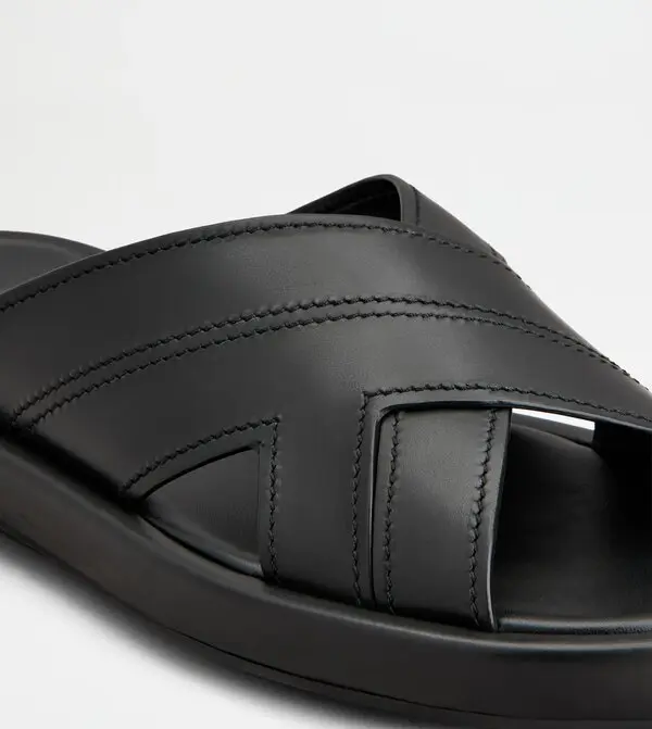 TOD'S Sandals In Leather