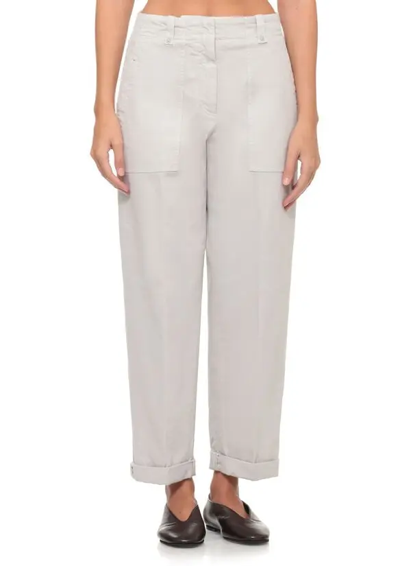 Peserico Straight-leg Cuffed Pants
