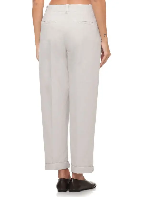 Peserico Straight-leg Cuffed Pants