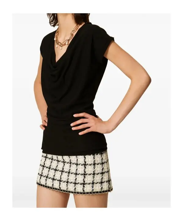 TWINSET Maxi Jumper With Draping