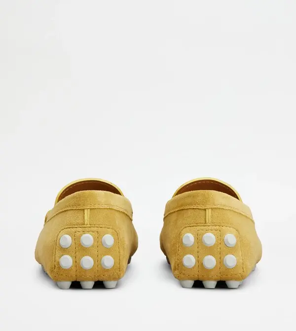 TOD'S Gommino Bubble Loafers In Suede