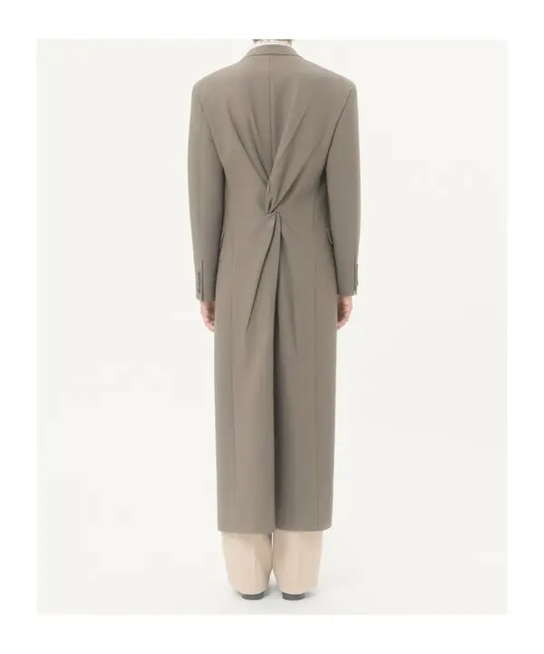 Valentino Garavani Double-breasted Lightweight Wool Coat