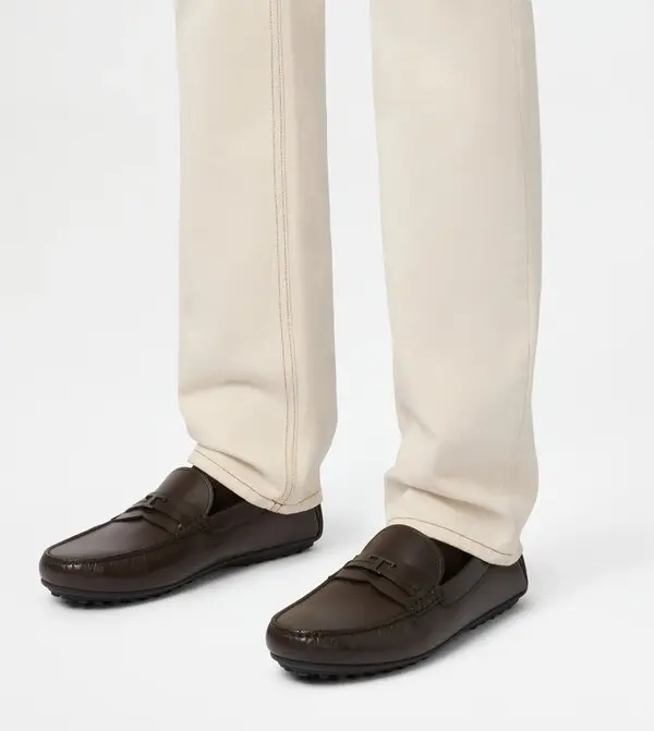 TOD'S City Gommino Loafers In Leather