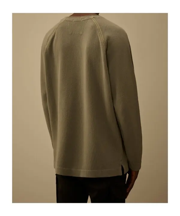 C.P. COMPANY Pigment-dyed Mock-neck Sweatshirt