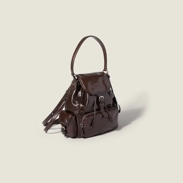 Miu Miu Leather Backpack