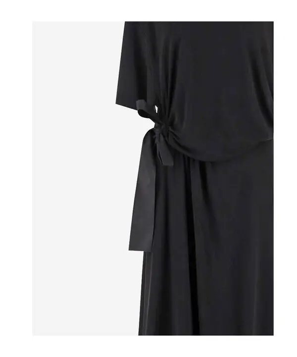 Balenciaga Long Dress With Side Knot