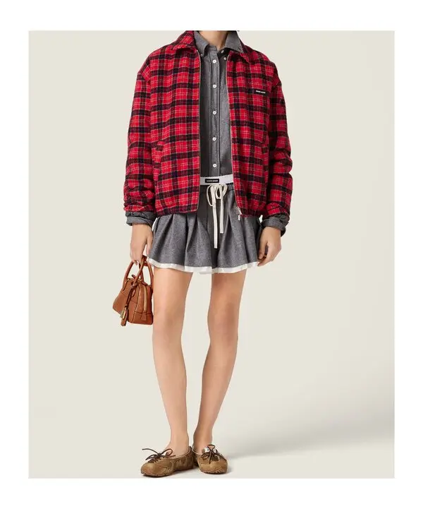 Miu Miu Flannel Shirt