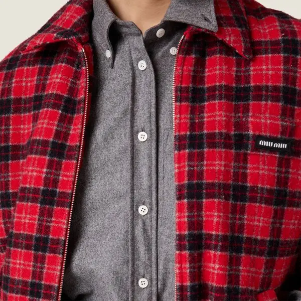 Miu Miu Flannel Shirt