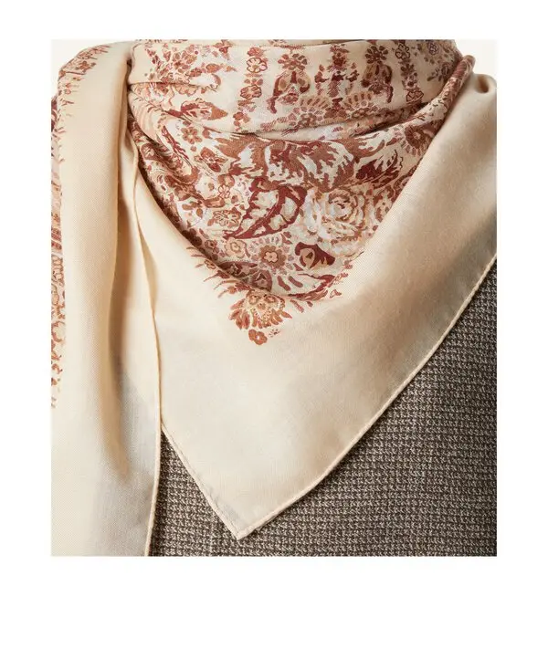 Loro Piana Larissa Paisley Shawl