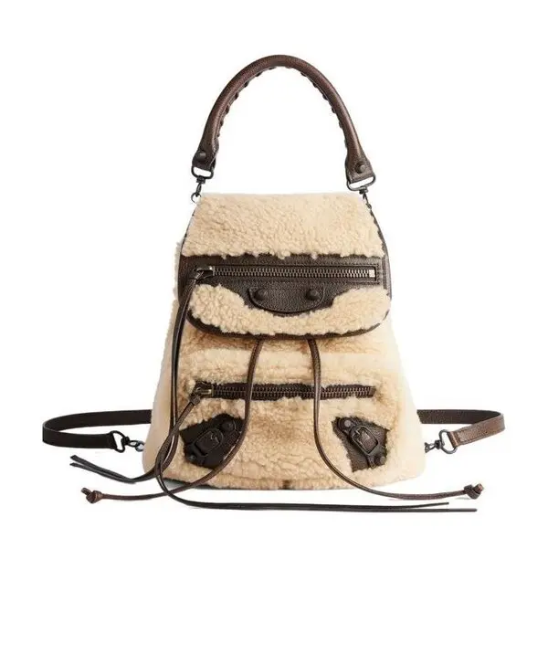 Balenciaga Le City Zip Detailed Mini Backpack