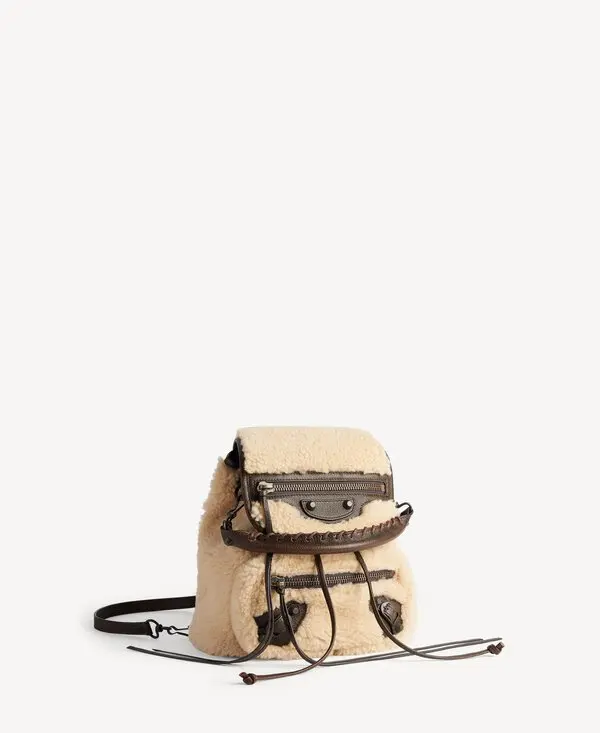 Balenciaga Le City Zip Detailed Mini Backpack