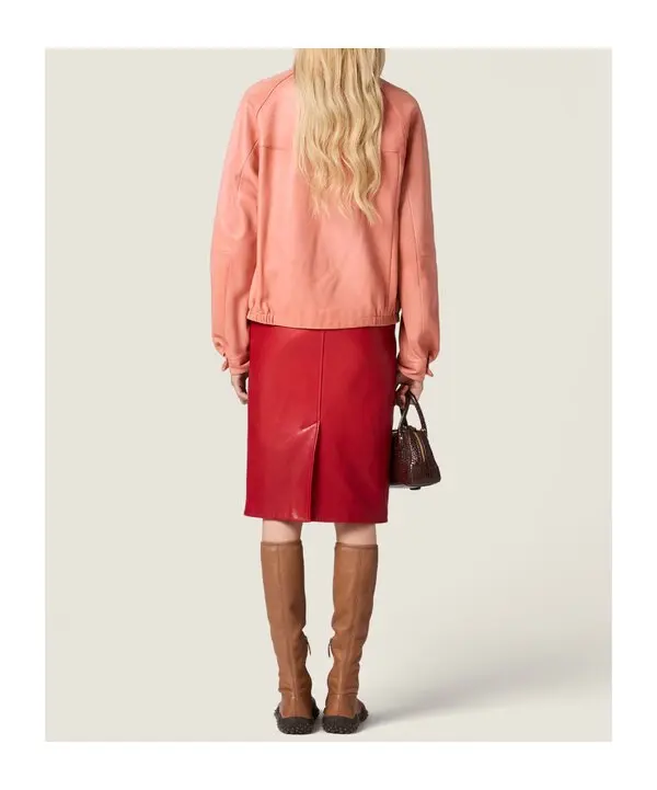 Miu Miu Nappa Leather Jacket