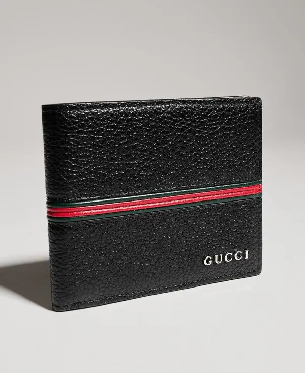 Gucci Bi-fold Wallet With Web