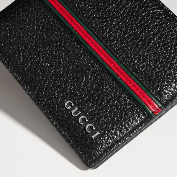 Gucci Bi-fold Wallet With Web