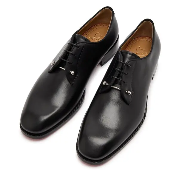CHRISTIAN LOUBOUTIN Polished Lace-up Formal Leather Shoes
