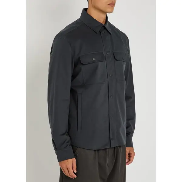 Moncler Workwear Lapel Snap Jacket