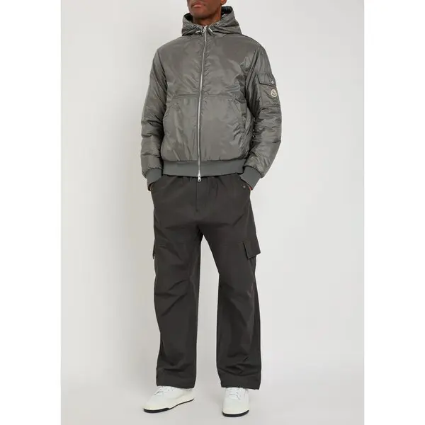 Moncler Hooded Short Windproof Jacket
