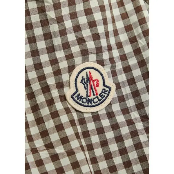Moncler Check Lapel Full-zip Jacket