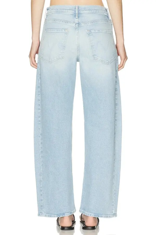 MOTHER Faded Wide-leg Jeans
