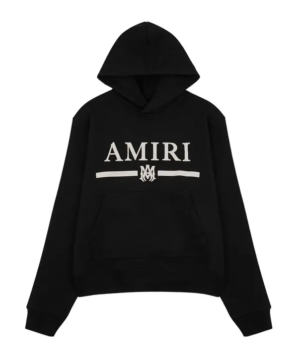 Amiri Loose Hooded Sweatshirt - Black