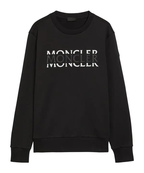 Moncler Crew-neck Sweatshirt - Black