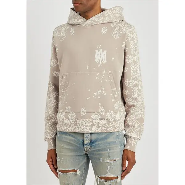 Amiri Paisley Print Hoodie