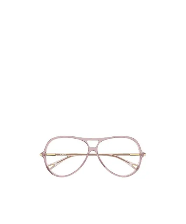 Chloé Eyewear Pilot-frame Double Bridge Glasses