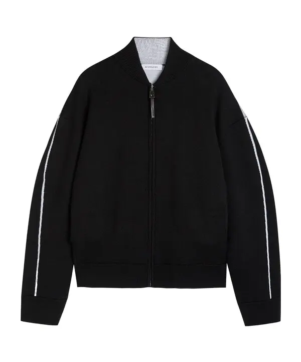 Givenchy Wool-blend Cardigan - Black