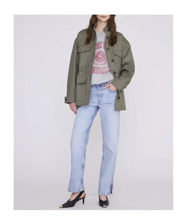 ANINE BING Oversized Crewneck Sweatshirt