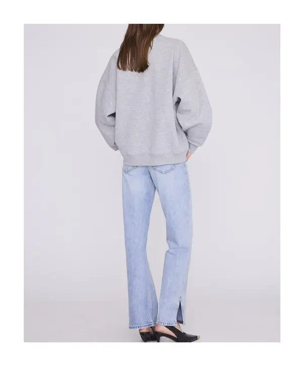 ANINE BING Oversized Crewneck Sweatshirt