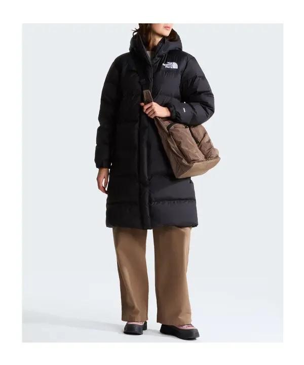 The North Face Long Hooded Warm Down Jacket