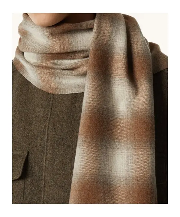 Loro Piana Tartan Scarf