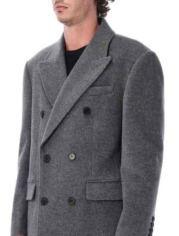 DUNST Double-breasted Long Coat