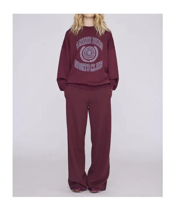 ANINE BING Oversized Crewneck Sweatshirt