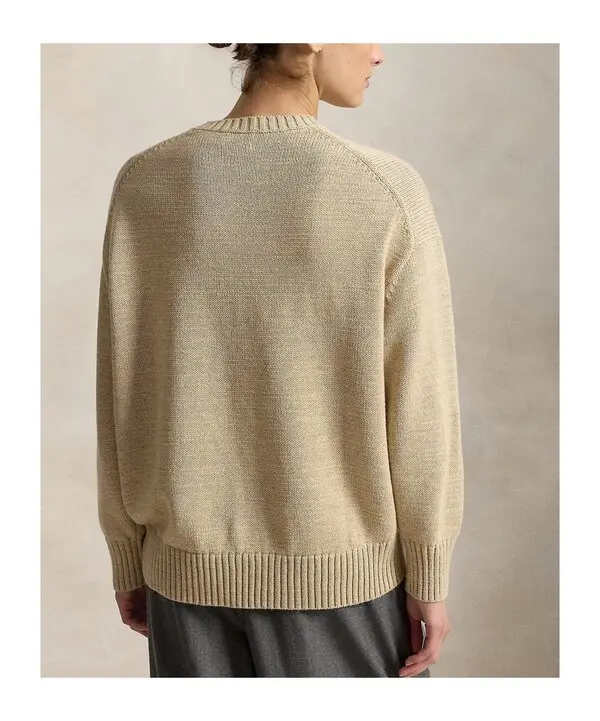Polo Ralph Lauren Crew-neck Bear-intarsia Sweater