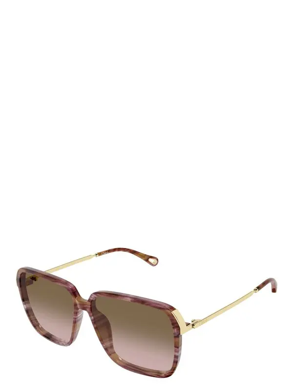 Chloé Geometric-frame Sunglasses
